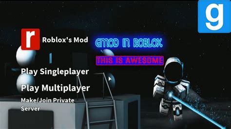 ROBLOX GMOD GARY S MOD Roblox Gary Mod Gary