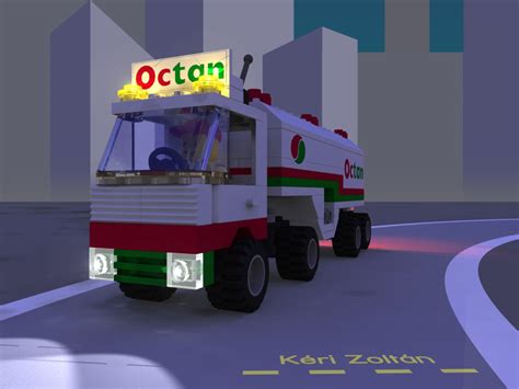 Lego Rendering Octan Gas Transit