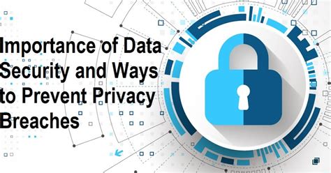 Importance Of Data Security And Ways To Prevent Privacy Breaches