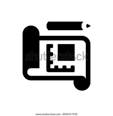 Architecture Plan Icon Vector Eps File Stock Vector Royalty Free 2006417540 Shutterstock