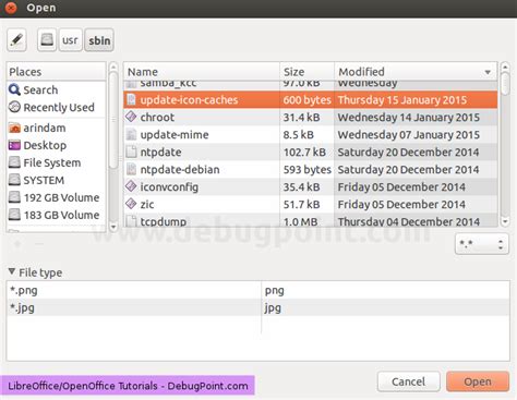 Use Open File Dialog Using Macro In Libreofficeopenoffice
