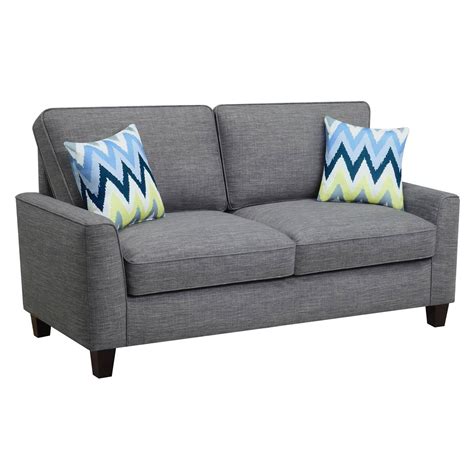Serta Astoria 78 Sofa In Light Gray