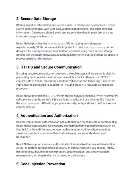 Ppt Security Considerations In React Native App Development