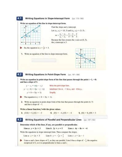 Chapter 4 Review Writing Equations Equations Worksheets