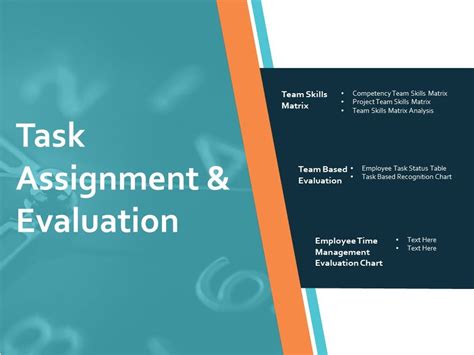 Task Assignment And Evaluation Ppt PowerPoint Presentation Gallery Background Images