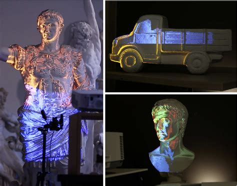 Figure 1 From Auto Calibration For Dynamic Multi Projection Mapping On Arbitrary Surfaces