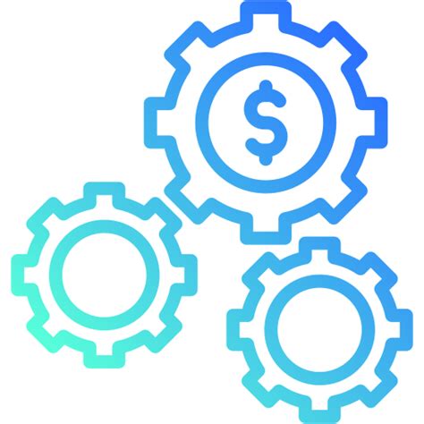 Cost Optimization Generic Gradient Outline Icon