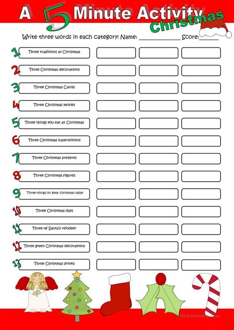 Fun Worksheet Activities For Adults Printable