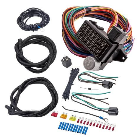 Maxpeedingrods Universal 12 14 Circuit Wiring Harness 14 Fuse Gxl Wire