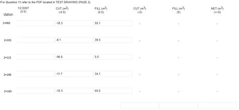 solved for question 11 refer to the pdf located in test