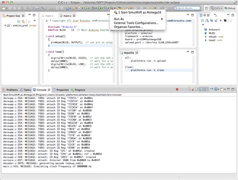 Building And Debugging Atmel Avr Arduino Based Project Using Eclipse