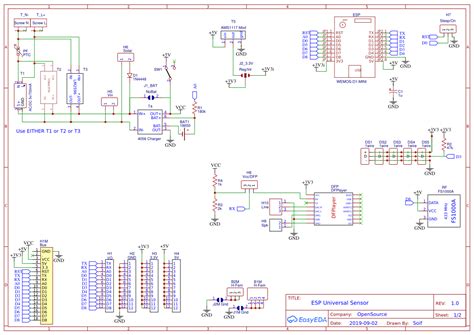 Esp Universal Sensor Platform For Creating And Sharing Projects Oshwlab