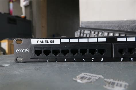 5x X Cat6 Patch Panels With Patch Cables N I Broadcast Ltd