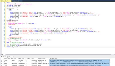How To Export Dynamic Data Masking