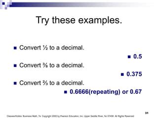 Chapter Decimal Ppt