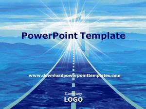 Road Diagram PowerPoint Templates Free Download