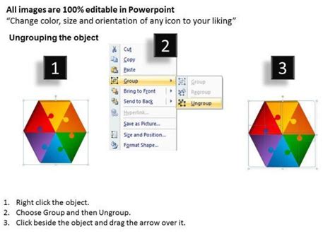 PowerPoint Presentation Hexagon Puzzle Business Ppt Slides