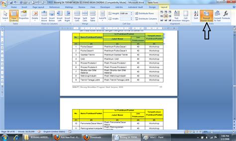 Cara Agar Judul Tabel Muncul Di Halaman Berikutnya Excel Cara