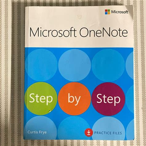 Microsoft Onenote Step By Step By Curtis Frye