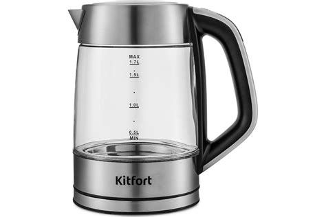 Чайник Kitfort КТ 6114 выгодная цена отзывы характеристики фото купить в Москве и РФ