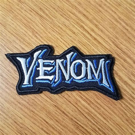 Spider Man Venom Logo Title Patch 3 Inches Wide 4586367267