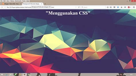Cara Membuat Background Full Di Html Cara Membuat Background Color Full
