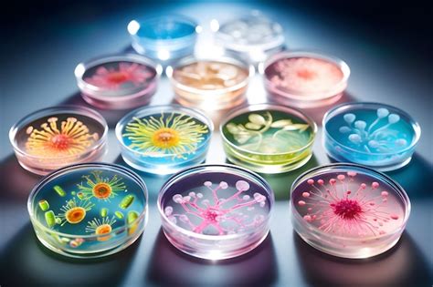 Premium Photo A Visual Exploration Of Bacterial And Viral Diversity
