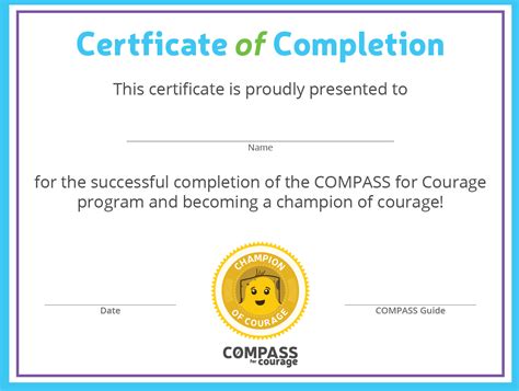Certificate Of Completion