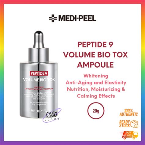MEDI PEEL Peptide Volume Bio Tox Ampoule Ml Shopee Singapore