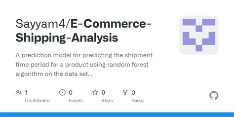 Github Sayyam4e Commerce Shipping Analysis A Prediction Model For Predicting The Shipment
