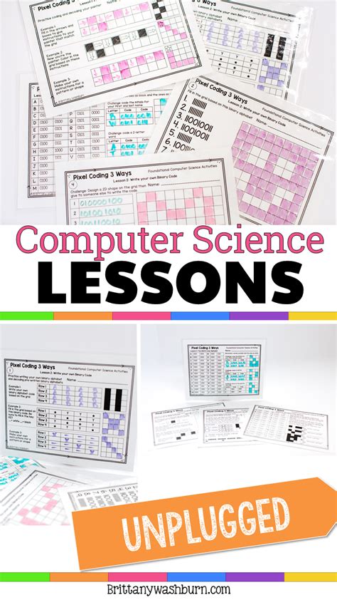 pixel art coding 3 unplugged computer science lessons computer