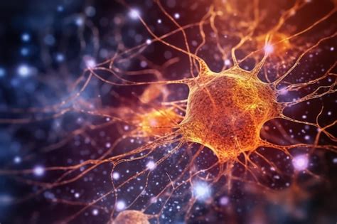 Premium Photo Neural Network Complexity An Abstract Fusion Of Biology