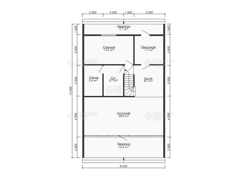 Дом А Frame 13x8 «АФ 2 под ключ фото планировка Доставка и сборка в Москве Санкт Петербурге