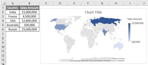 How To Create A Map In Excel Step By Step Guide Earn Excel