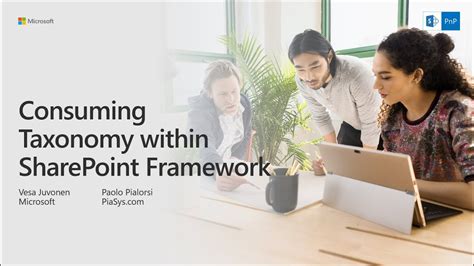 pnp webcast consuming taxonomy within sharepoint framework youtube