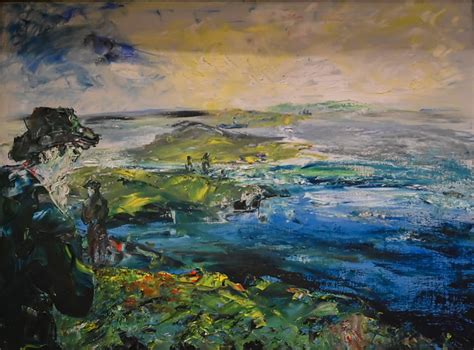 Jack B Yeats The Many Ferries 1948 At National Gallery Of Ireland Dublin Ireland A Photo On