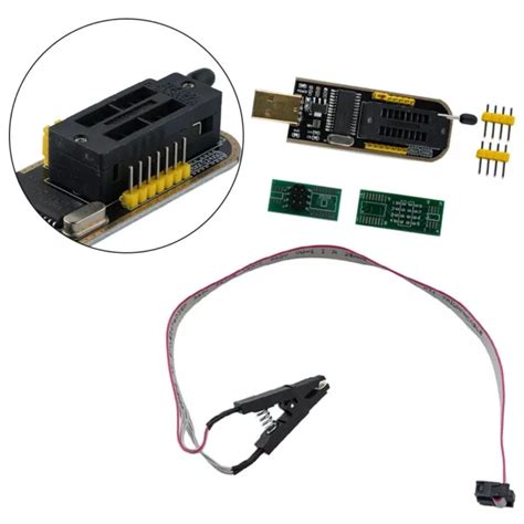 Programmer Module Ch341a 24 25 Series Eeprom Flash Bios Usb Soic8 Sop8