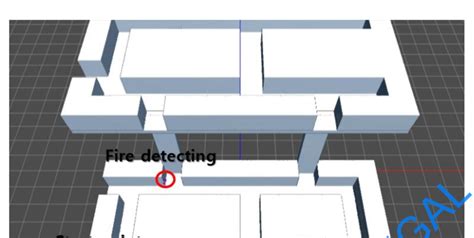 3d Simulation Of Generating Fire Escape Route Fire 1 Point O N L I N Download Scientific
