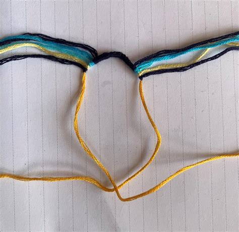 friendship bracelet teardrop loop 9 steps with pictures instructables