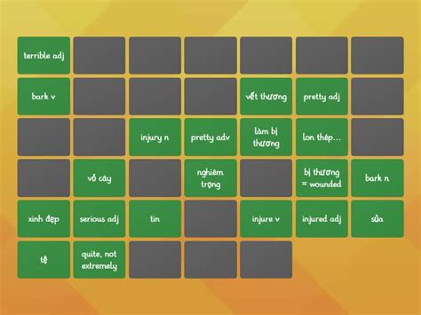 Adjective Adverb Online Matching Pairs