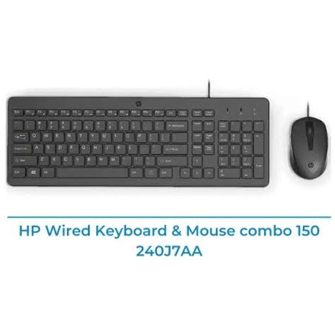 Hp Wired Keyboard Mouse Combo Mk Mk Pragyaz