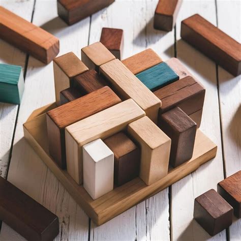 Premium Photo Teamwork And Communication Concept Rectangular Wooden Blocks On A White Wooden Table