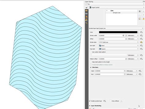 Symbolizing Line Using QGIS Geographic Information Systems Stack Exchange