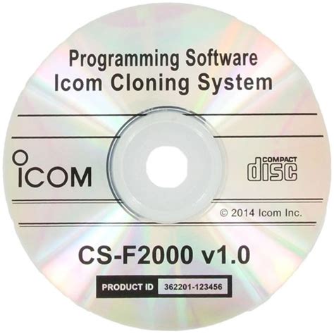 Icom Programming Software For The F1000d2000d Price