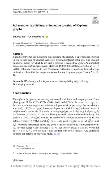 Adjacent Vertex Distinguishing Edge Coloring Of Ic Planar Graphs