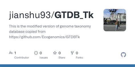github jianshu93 gtdb tk this is the modified version of genome