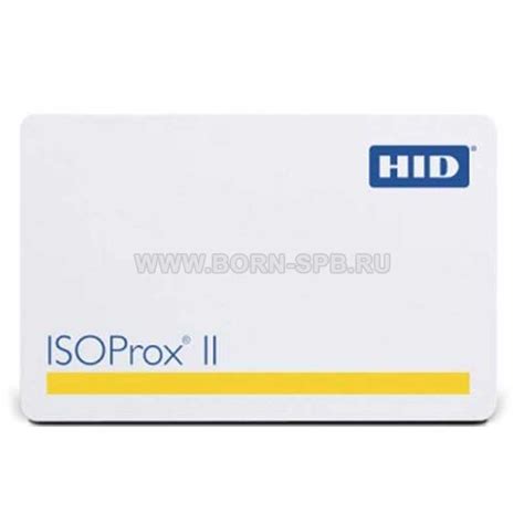 Тонкая Proximity-карта HID ISOProx II - 1586 — купить, цена, отзывы ...