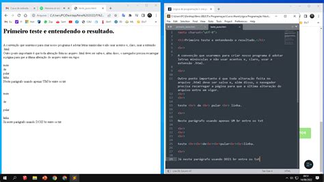 Primeiro Teste Html Meu Navegador Corrigiu Acentuação Javascript E