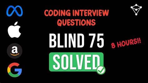 All Blind 75 Leetcode Questions Solved Youtube