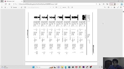 master cam mill lesson 7b youtube